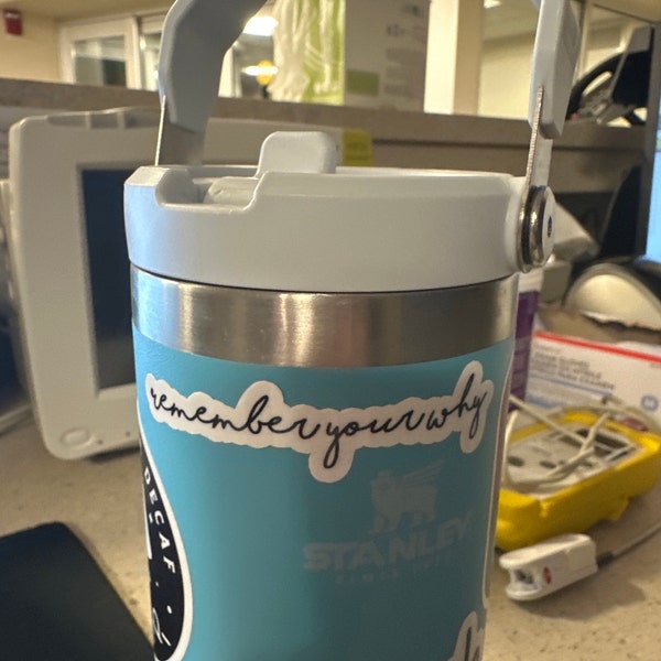 Remember Your Why Sticker, Laptop Stickers, Mental Health Stickers ...