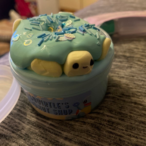Squirtle’s Donut Shop Scented DIY Clay Slime Snoop Crunch - Etsy
