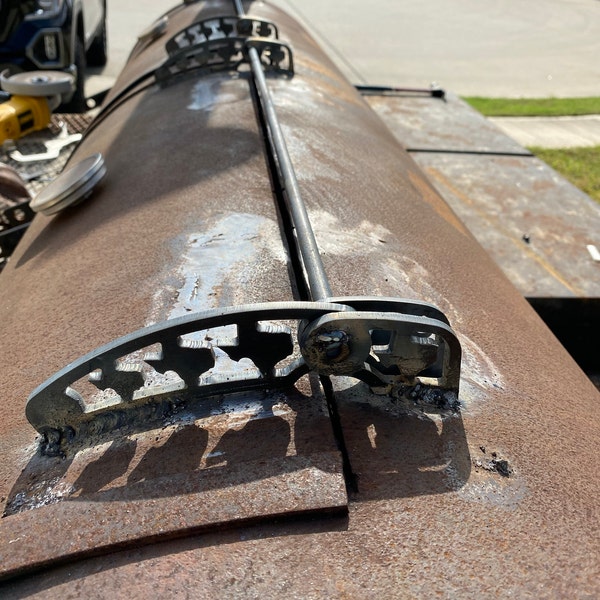 BBQ Pit Hinge and Handle Package - Etsy