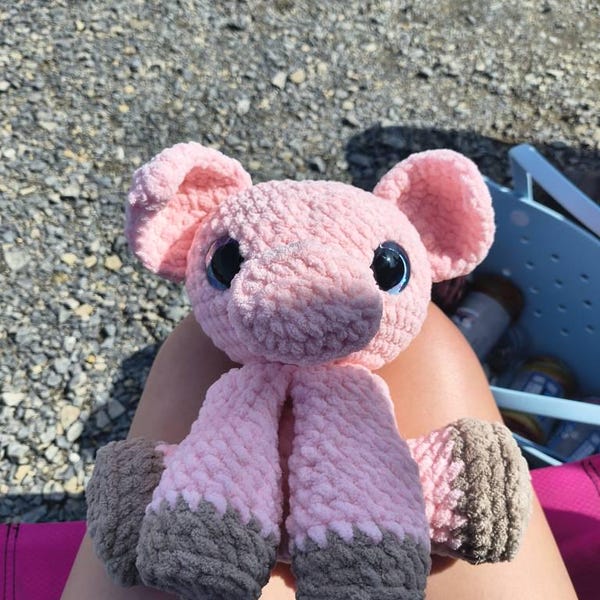 Piper the Sitting Pig - CROCHET PATTERN - Etsy