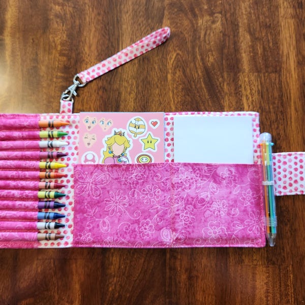 Crayon Wallet PDF Sewing Tutorial - Etsy