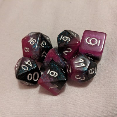 Smoke Opal Sharp Edge Dice Smoke Opal Dice Holo Foil Dice Holographic ...