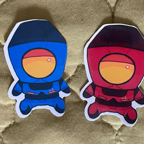 ULTRAKILL V1 & V2 Fumo Sticker Designed by Angelsobs - Etsy