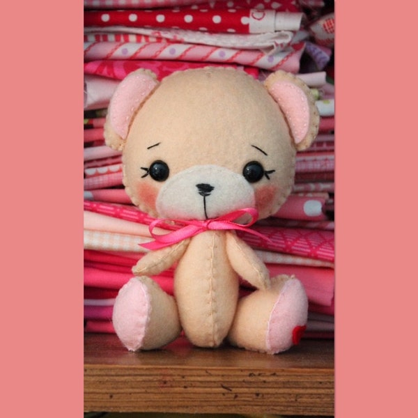 Li'l Sweetheart Bear Pdf Pattern - Etsy
