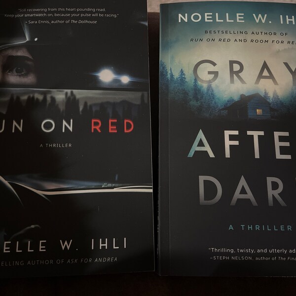 Signed Book Gray After Dark by Noelle W. Ihli | Signed Author Copy Noelle Ihli | Signed ...