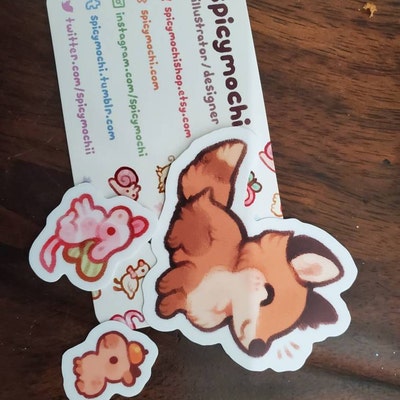 Croc Dog Sticker / Shiba Inu Sticker / Puppy Sticker / Animal Sticker ...