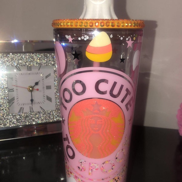 Magical Straw Happy Haunt Ghost | Straw Buddy | Straw Charm | Straw ...