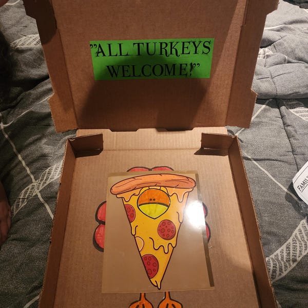 Disguise a Turkey- Pizza Disguise-resizable! - Etsy