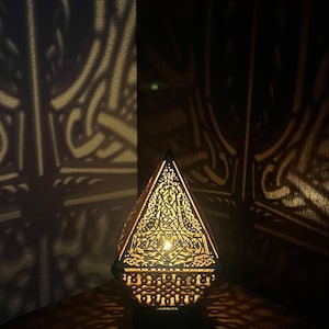 Viking Shadow Lantern Norse Thor Hammer Mjolnir Pegan Night Light - Etsy