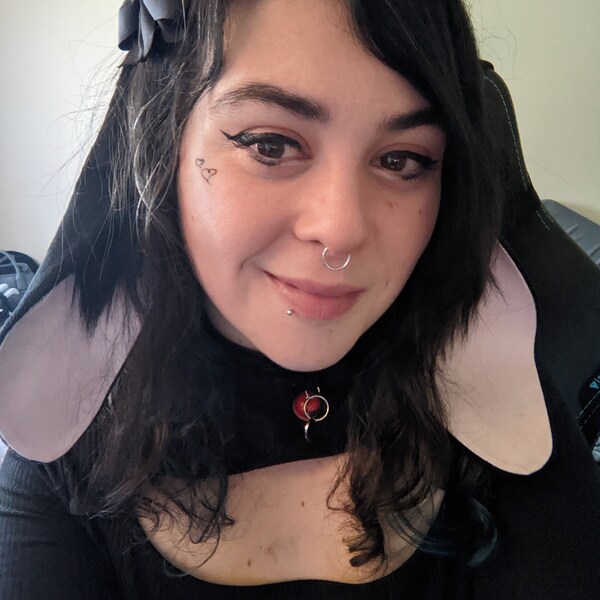 Tan Cream Black White Pink Goat / Sheep / Doe / Deer / Faun / Satyr ...