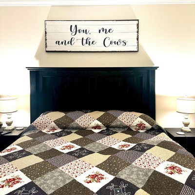 Bedroom Wall Decor Sign Bedroom Sign Sweet Dreams Sign Over Bed Master ...