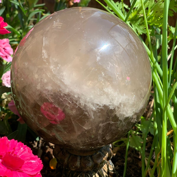 Serene Blue Calcite Spheres. Calm Your Space! Balance Chakras, Enhance ...