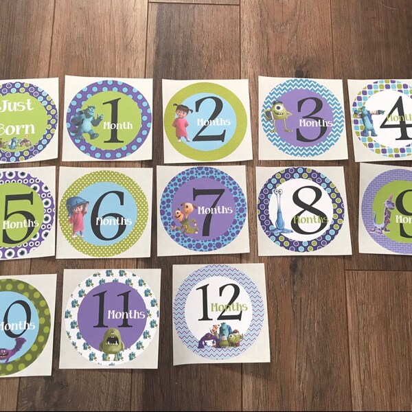 PRINTABLE INSTANT DOWNLOAD Jungle Animals Baby Onesie® Milestone ...