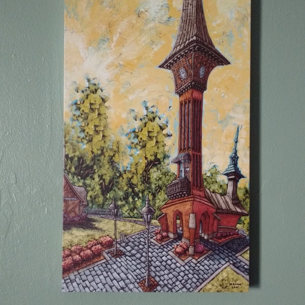 Cincy Downtown 14x20 Paper Print Signed Maydak - Etsy