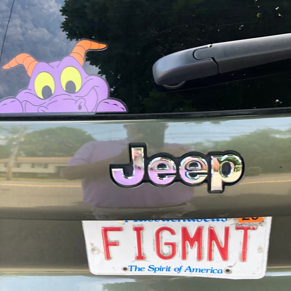 Figment Peeking Inspired Car Laptop Vinyl Decal - Etsy