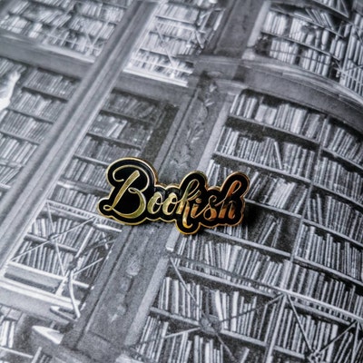 Bookish Pin Hard Enamel Pin Book Lovers Gift Gift for Student Flair ...