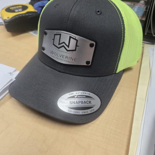 Carbon Fiber Custom Patch Hat | Your Logo or Design | Trucker Patch Hat ...
