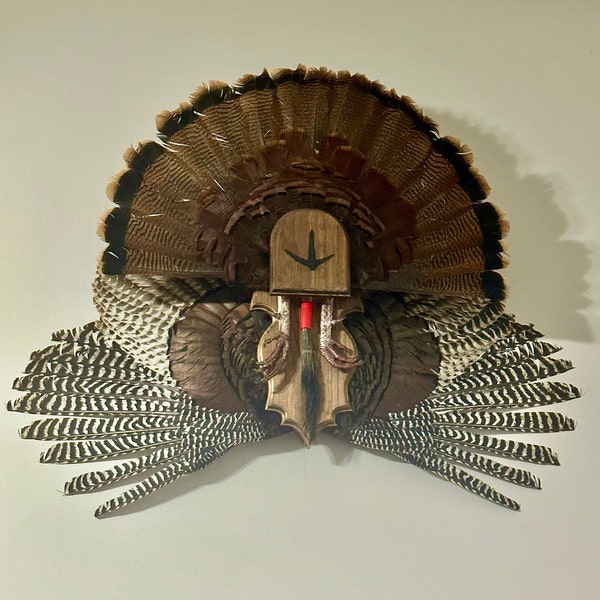 Turkey Fan Plaque - Etsy