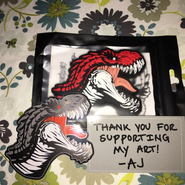 T-rex Patch - Etsy