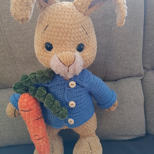 Kangaroo Crochet Plush Pattern / Amigurumi Kangaroo Pattern / Stuffed ...