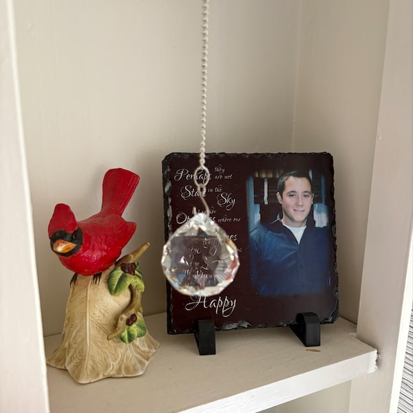 Memorialight Rainbow Crystal Suncatcher | Memorial Remembrance Sympathy ...