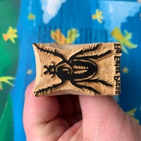 Raven Ex Libris Stamp for Personalized Book Ownership, Raven Stamp ...