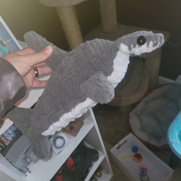 PATTERN: Plush Hector the Hammerhead Shark Pattern - Amigurumi ...