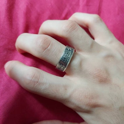 Coin Ring USSR 1 Ruble Lenin Rings From Coins Lenin Russian Coin Ring ...