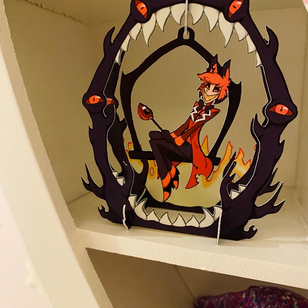 Alastor - Hazbin Hotel Paper Craft Standee - Etsy
