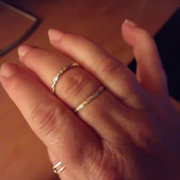 Splint Ring, Arthritis Rings, Adjustable for PIP or DIP Joint, 925 ...