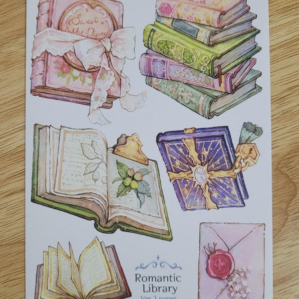 Elizabeth / Girl Stickers / Watercolor Illust - Etsy