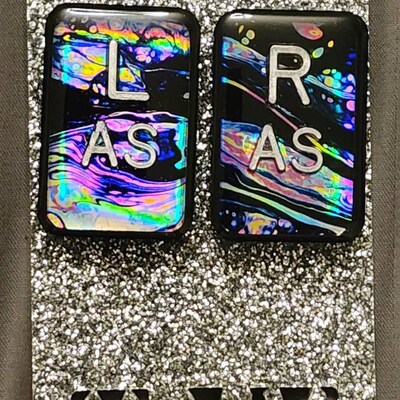 Holographic Oil Spill X-ray Markers Fun Xray Markers With Initials ...