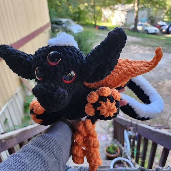 Jupiter the Dragon | PDF Crochet Amigurumi Pattern - Etsy