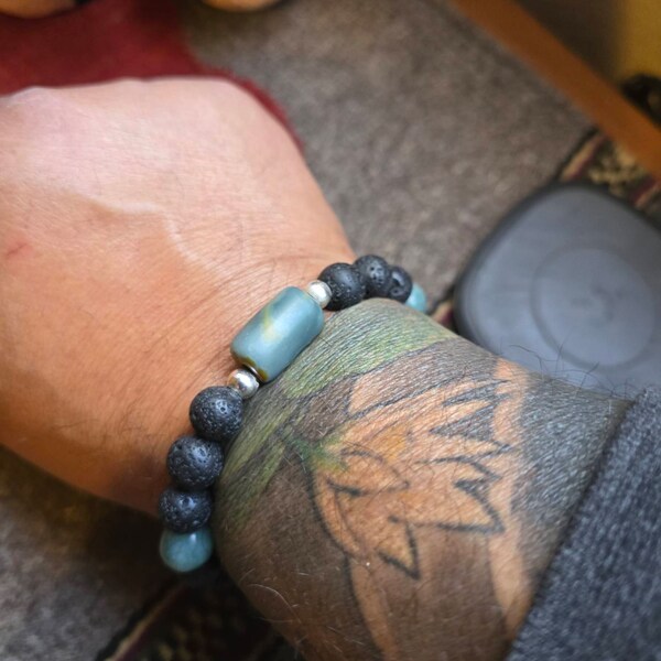 FULL JADE BAND // Super Translucent Guatemalan Blue Jadeite Jade ...