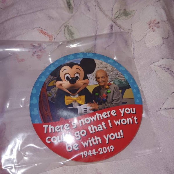 Disney Inspired Birthday Celebration Buttons, Custom Disney Birthday ...