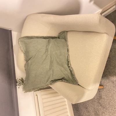 Tissue Cover Box, Linen Fabric Tissue Cover With Cotton Muslin Lining ...