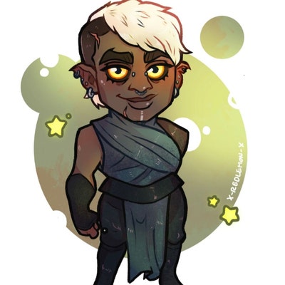 Chibi Cute Dnd Cartoon Custom Character, Digital File, Dnd Fantasy ...