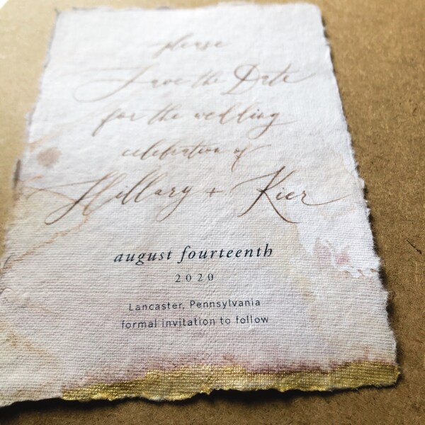 DOLCE Letterpress Wedding Menus, a Romantic, Elegant and Unique ...