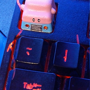 Metroid Gravity Suit/ Purple Keycap RGB MX Stem - Etsy