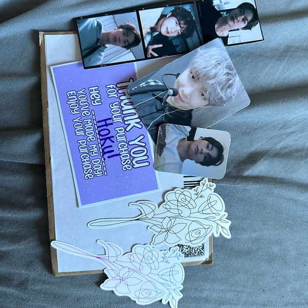 KPOP | Love Yourself Era | Flower Bouquet Vinyl Sticker | KPOP ...