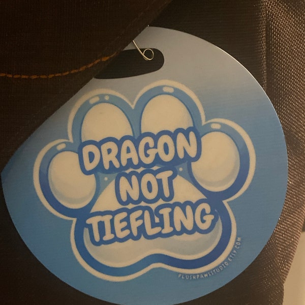 Consent Custom Fursuit Badge Tags | Custom Text Furry Badge Commission ...