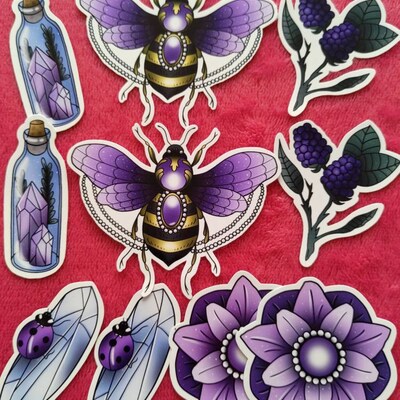 Spiritual Self Care Sticker Sheet Witchy Pastel Bathroom - Etsy