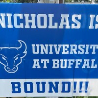 Graduation Welcome Yard Sign, Personalized Senior High School College ...