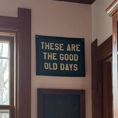 See the Good Banner Felt Pennant Flag Banner Vintage Style Banner Wall ...