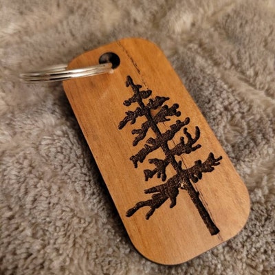 Oak Tree and Pine Tree Tall and Strong Wood Sign Plaque - Etsy