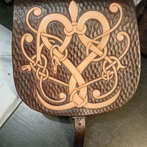 Viking Leather HANDLE Bag Hedeby Haithabu Bag Early Medieval - Etsy