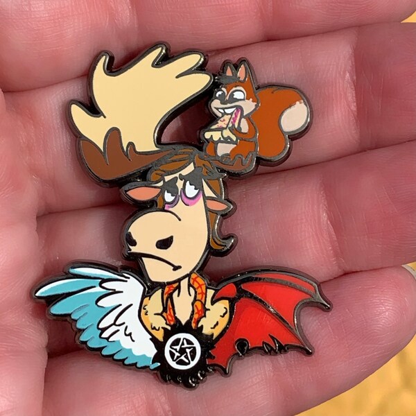 Yin and Yang Hard Enamel Pin, HTTYD, Nightfurry and Lightfurry, Gold ...