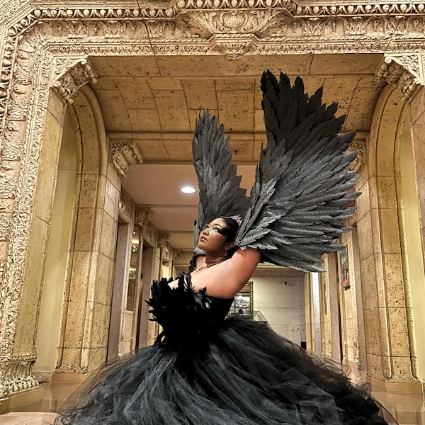 Wings for Photo Booth Angel Wings for Backdrop, White Wings, Selfie ...