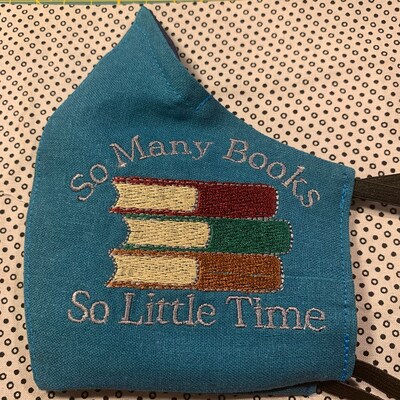 So Many Books Machine Embroidery Design, Embroidery Designs, Machine ...