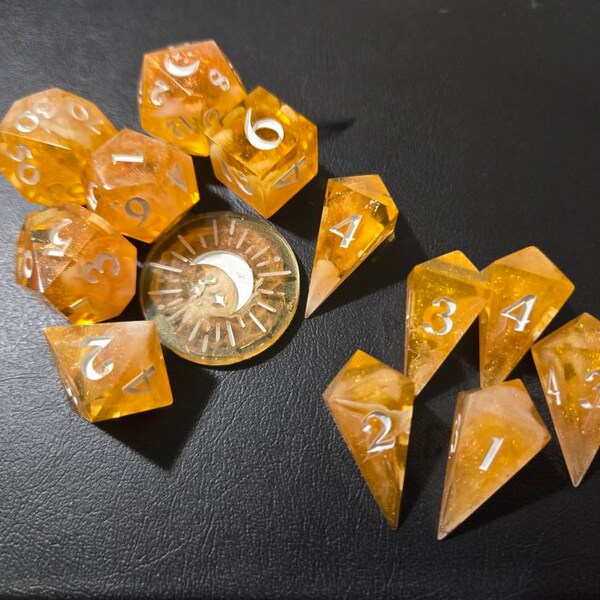 Strawberry Lemonade || Resin Dice Set || 6 Piece Set || D6 || Rpgdice ...